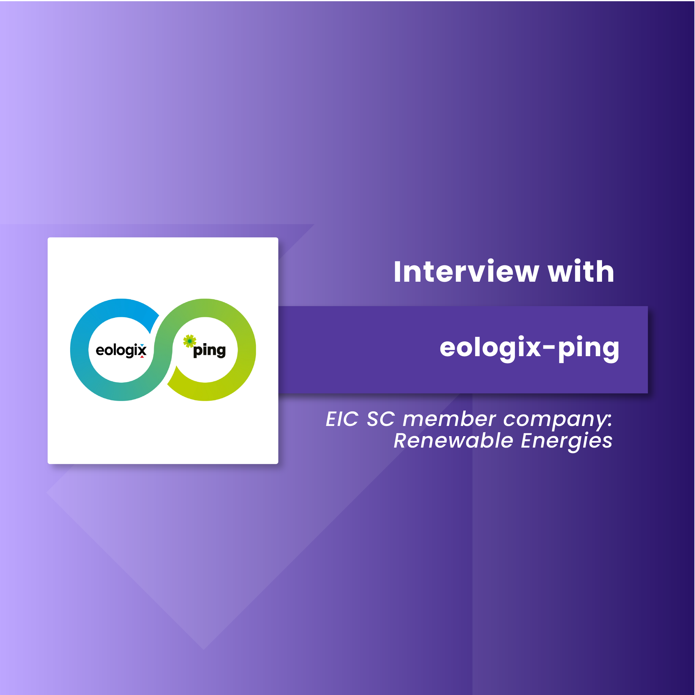 EOLOGIX-PING: Keeping the wind turbines turning